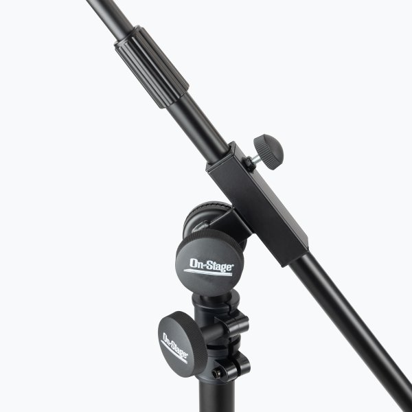 On-Stage - Tripod Studio Mic Boom with 7" Mini Boom Extension and Caster...
