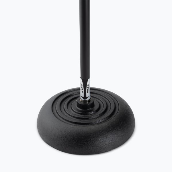 On-Stage - Quarter-Turn Round-Base Mic Stand - On-Stage