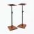 On-Stage - Wood Studio Monitor Stands (Black, Pair) - On-Stage